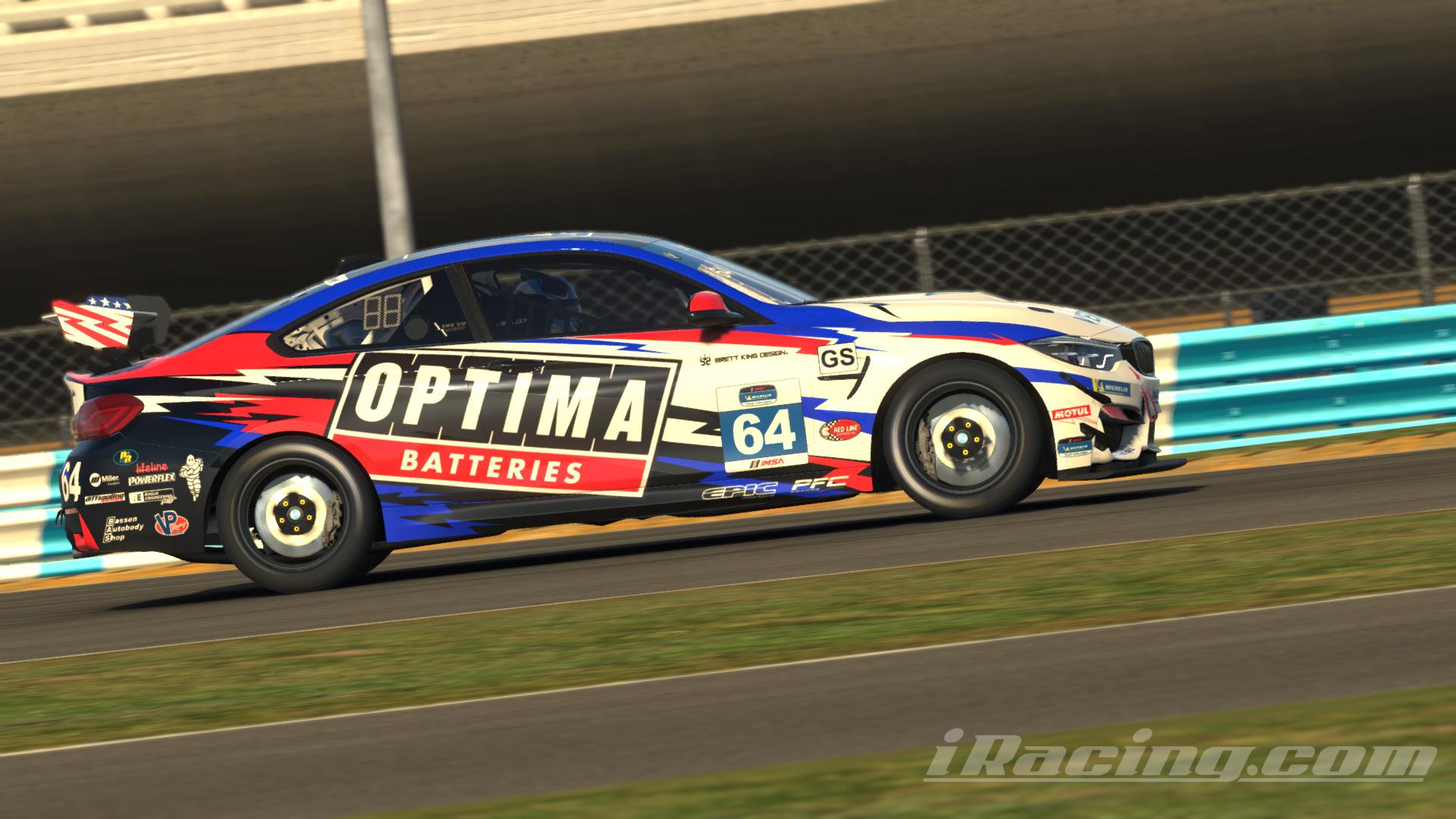 Optima Batteries BMW M4 by Ashley Finch - Trading Paints