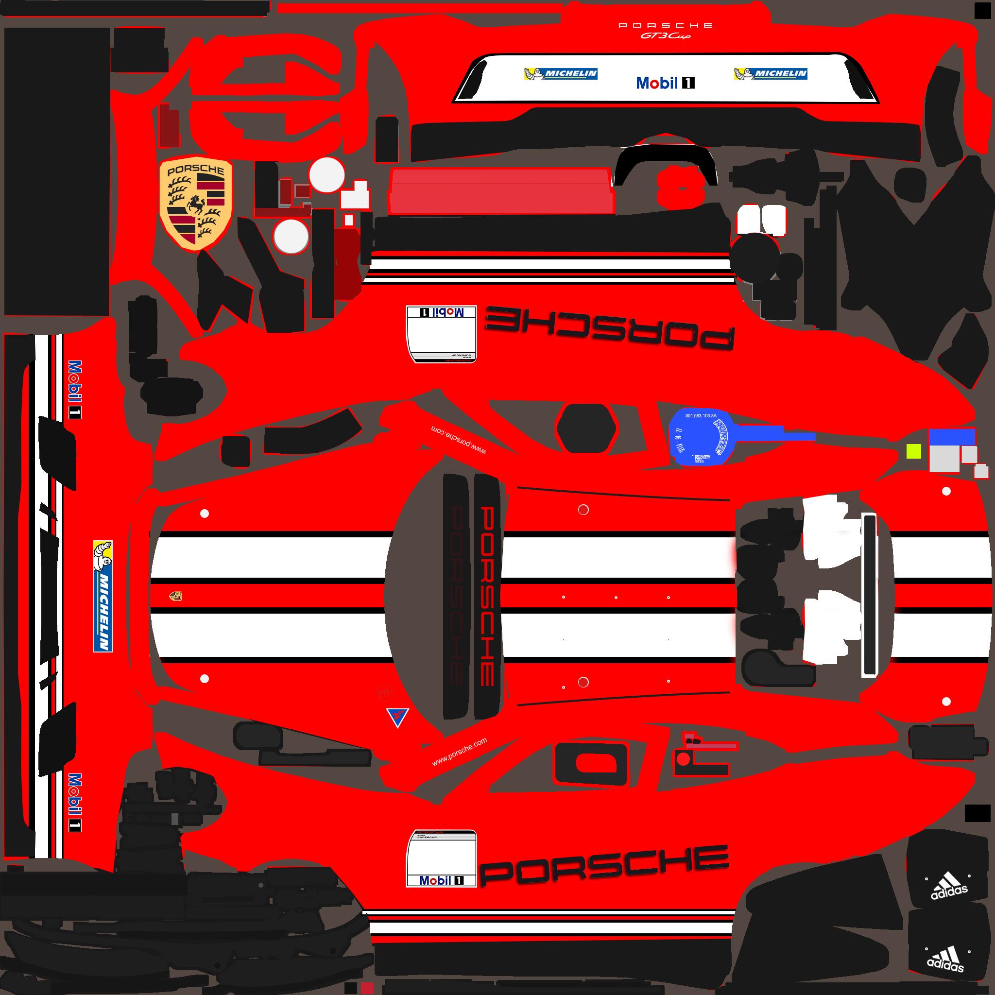 Porsche 911 Cup Red by Luís Filipe F. - Trading Paints