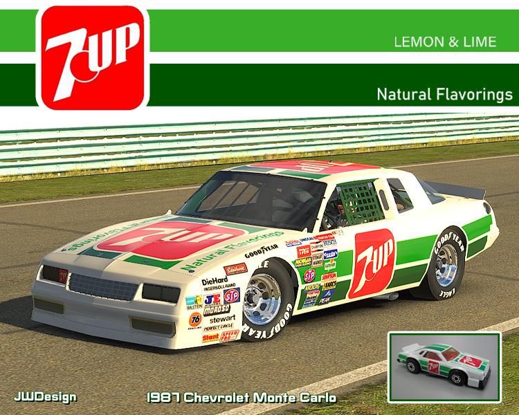 7Up - Fictional 1987 Chevrolet Monte Carlo by John Wall II - Trading Paints