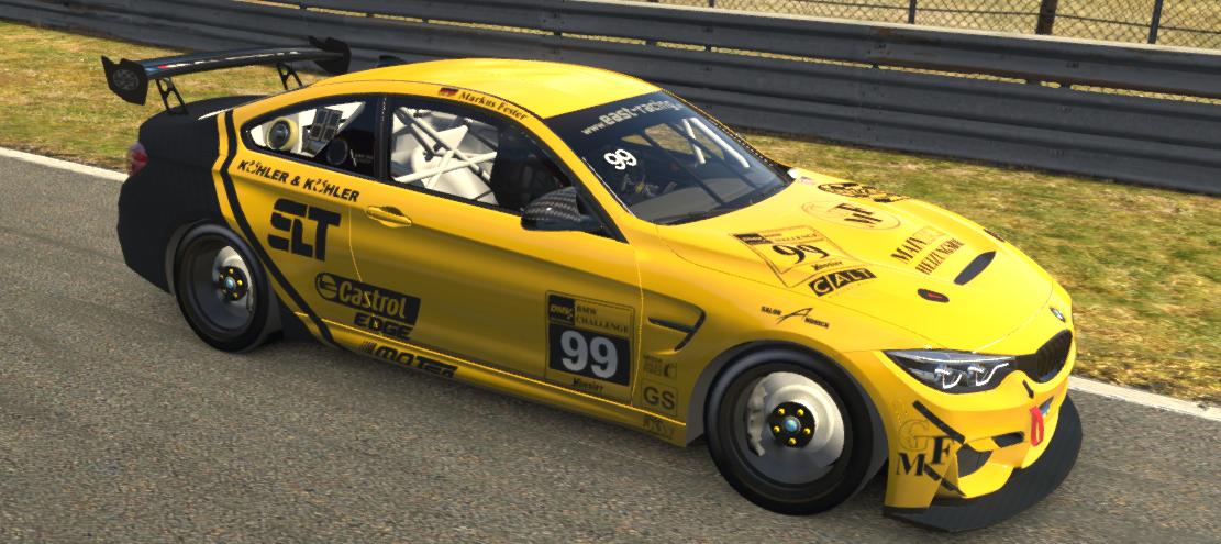 BMW M4 GT4 East Racing Markus Fester by Markus Fester - Trading Paints