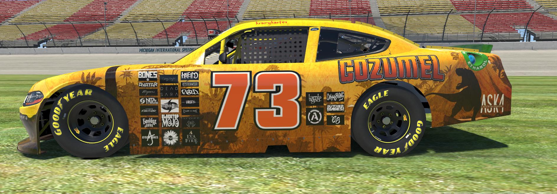 Shiprocked 2022 Xfinity Ford Mustang by Zach Boam - Trading Paints