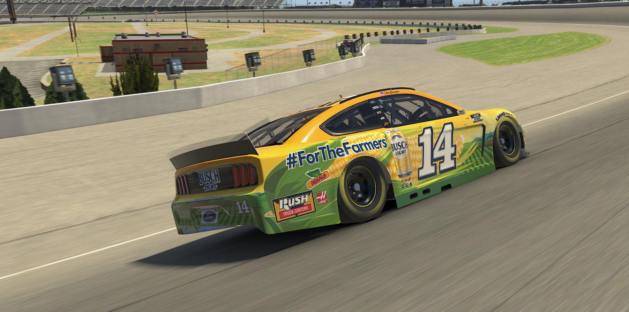 Clint Bowyer Busch #ForTheFarmers - No Numbers by Ryan Hines - Trading ...