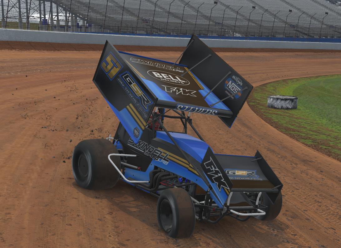 GAGE GOLD BLUE by Gage Stevens - Trading Paints