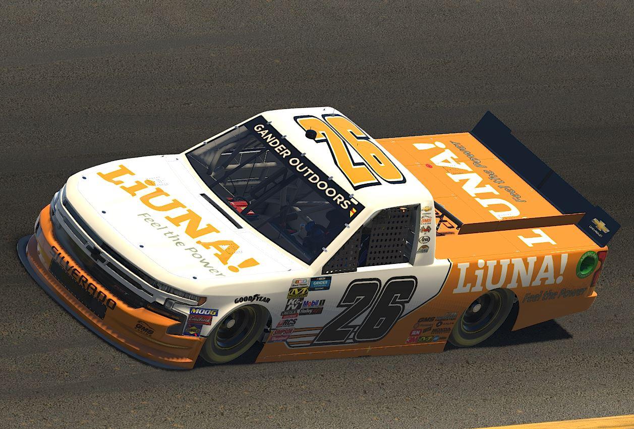 Tyler Ankrum 2020 LiUNA! (Daytona) by Jacob Winter - Trading Paints