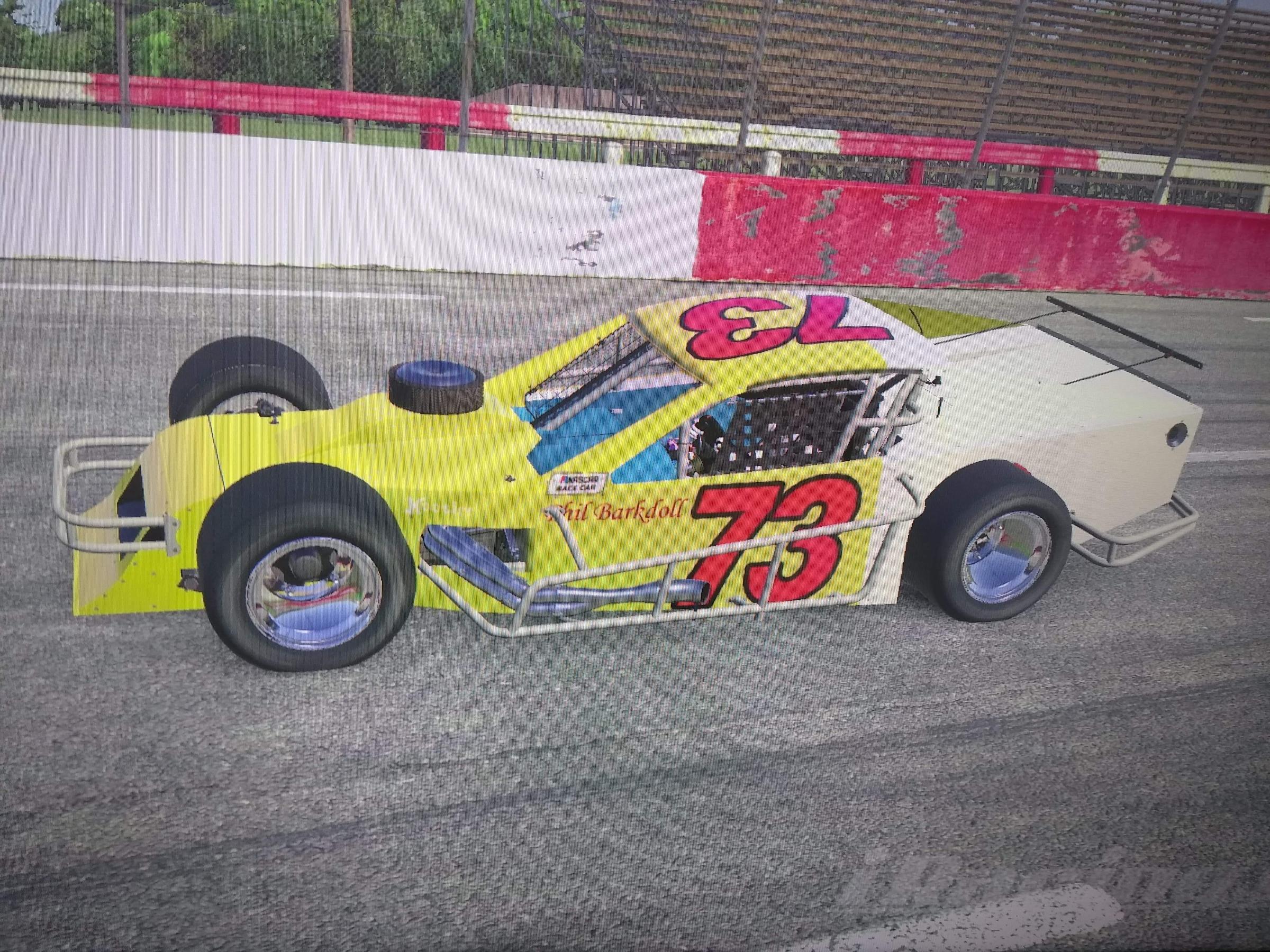 Phil Barkdoll 1991 #73 by Dustin McGee - Trading Paints