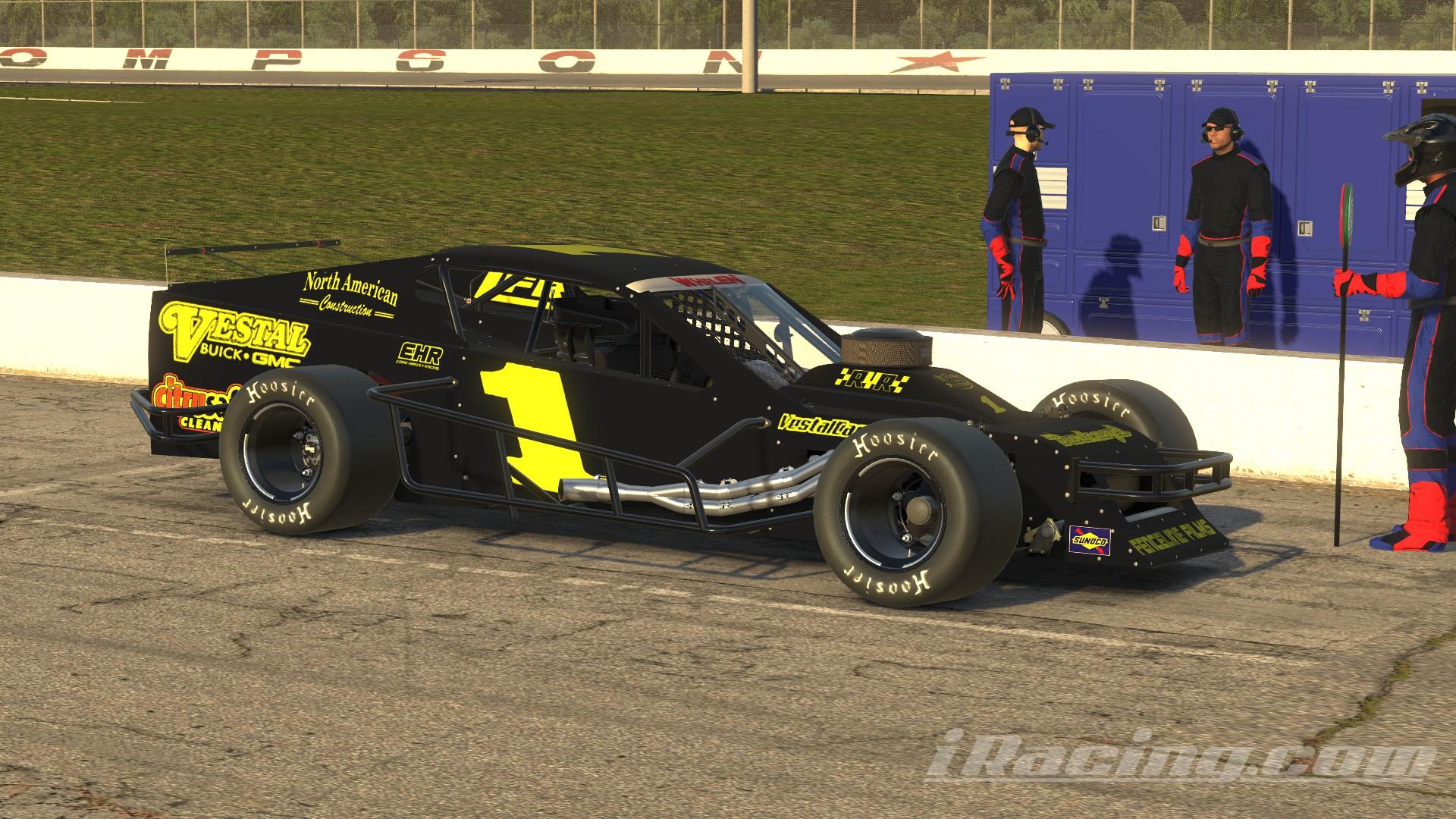 Eddie Harvey Racing 1 Car (wall 2019) by Thomas Capuano - Trading Paints