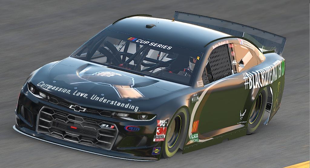 (No Number) #43 Bubba Wallace Black Lives Matter Camaro by Benjamin ...
