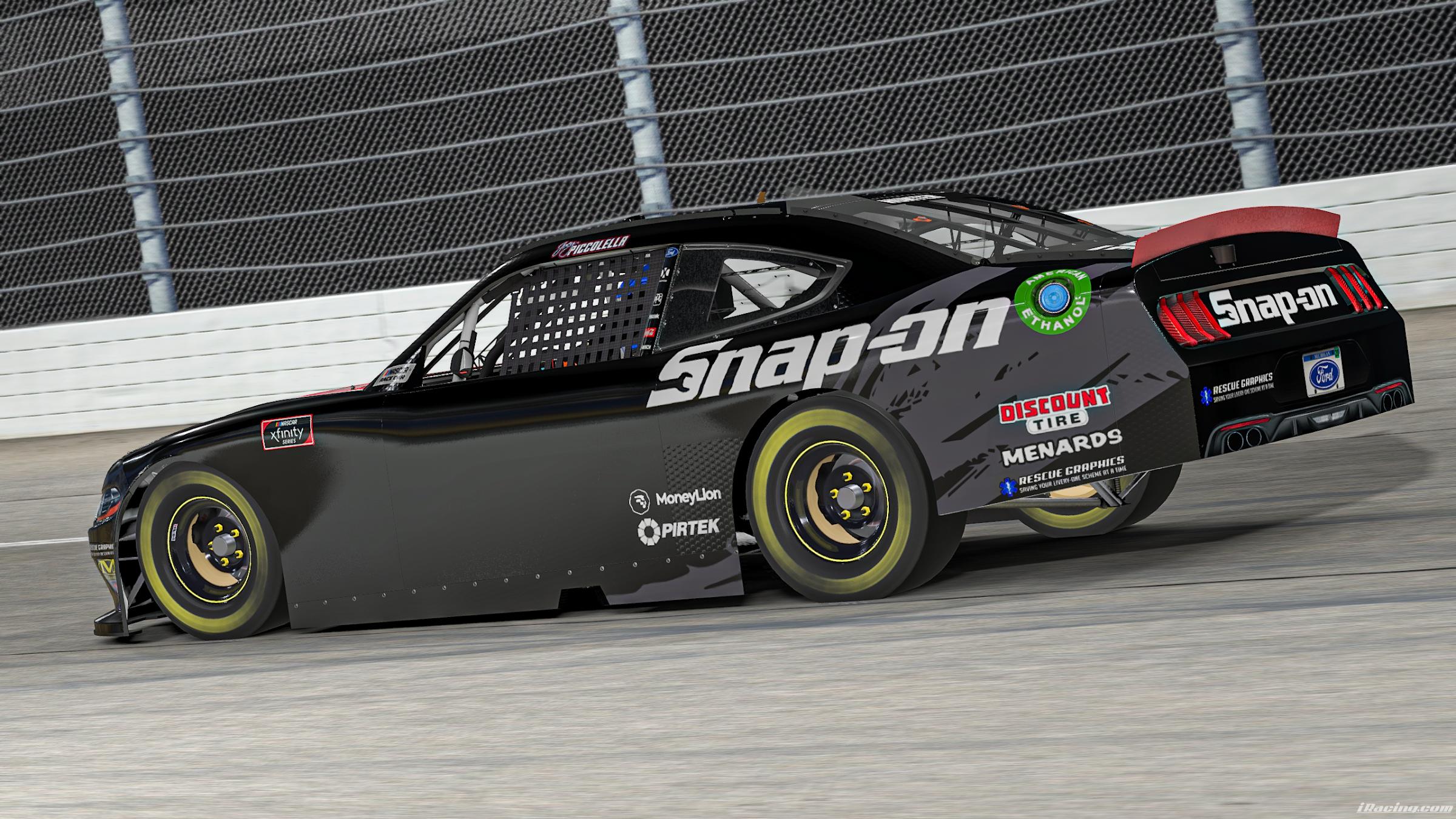 Custom Snap-on Xfinity Mustang by Nicholas H. - Trading Paints