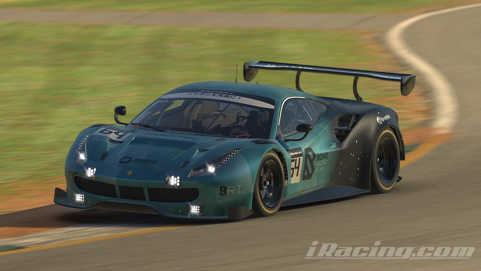 Ferrari 488 GT3 BRT [CYAN] x Fanatec x Simlab x Sparco || DIFFERENT ...