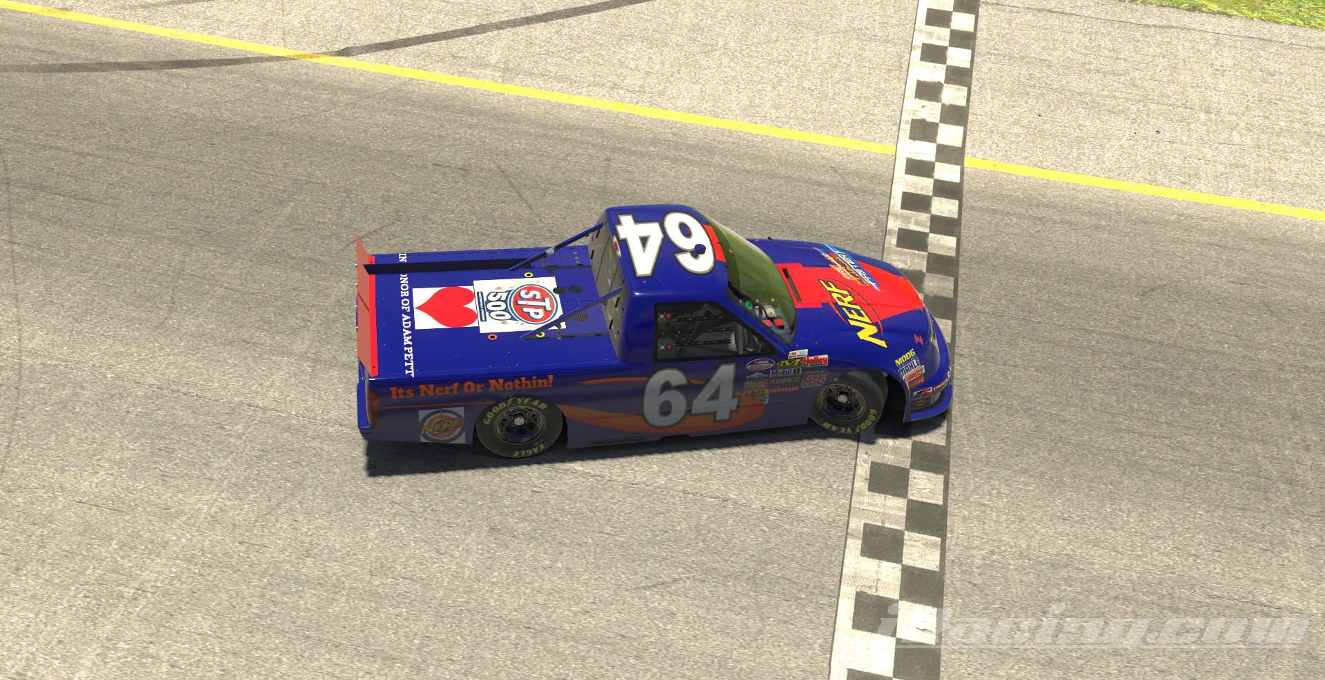 Nerf STP In Honor Of Adam Petty by Bryan Snare - Trading Paints
