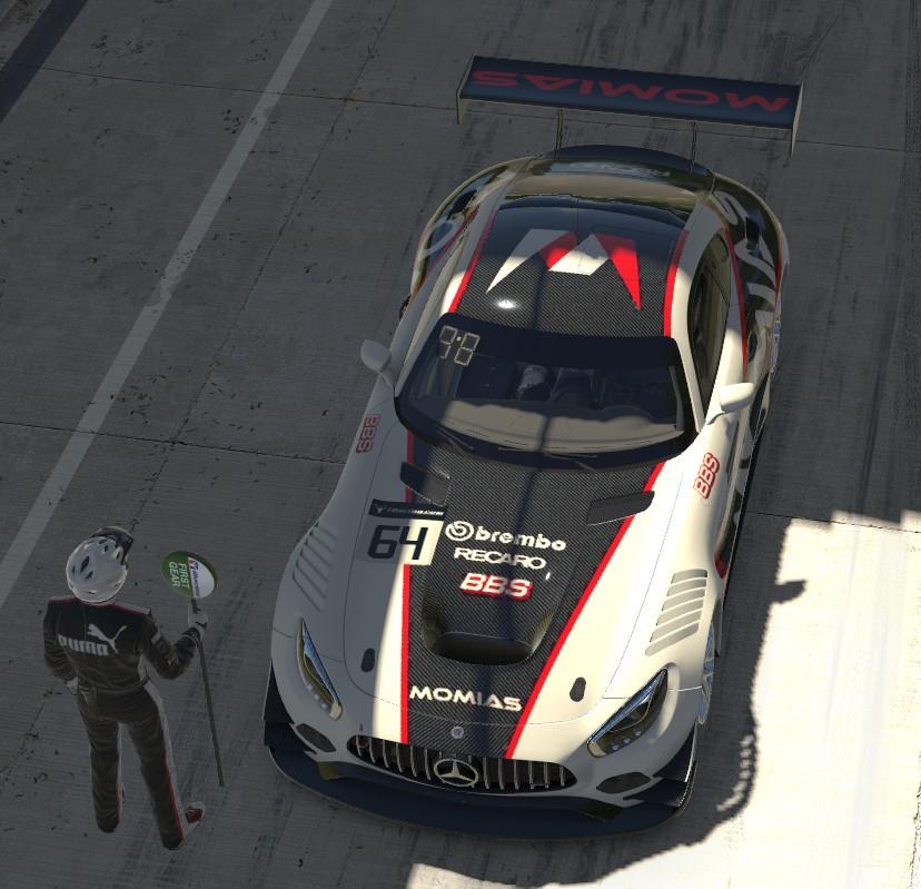 Mercedes AMG GT3 m1 by Diego Gonzalez3 - Trading Paints