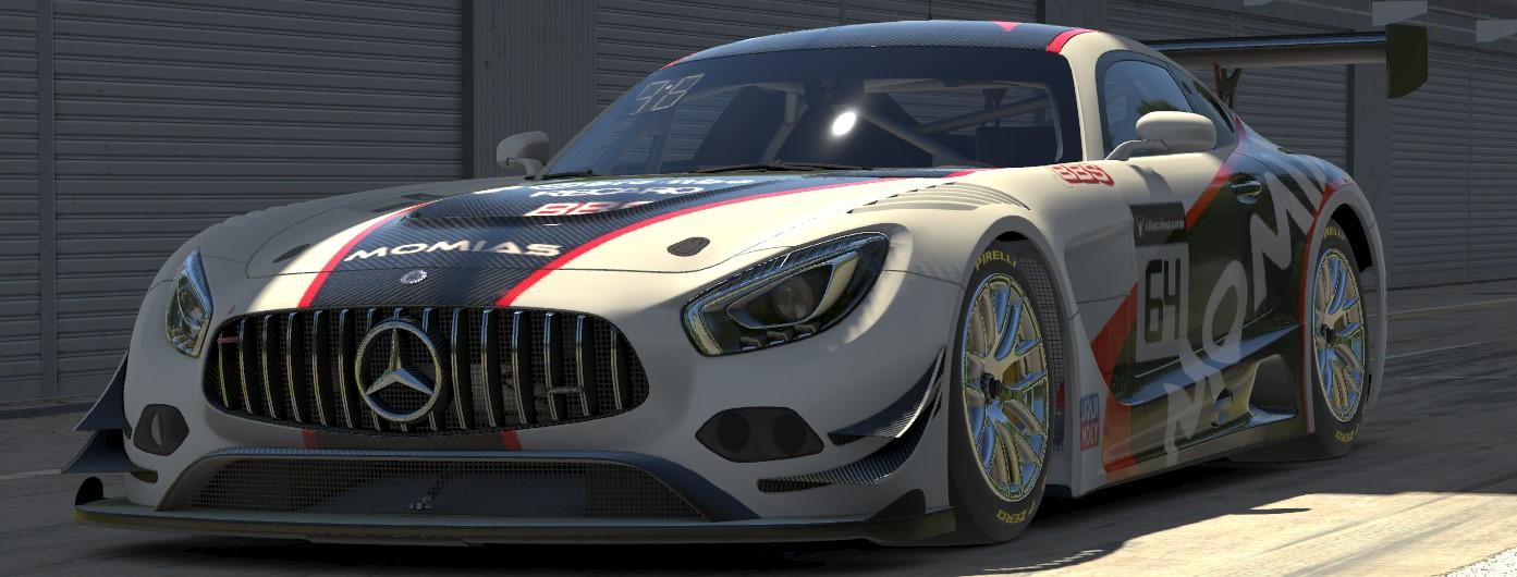 Mercedes AMG GT3 m1 by Diego Gonzalez3 - Trading Paints