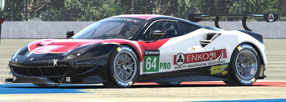 Drop Bear Motorsport 2020 LeMans Ferrari by Kyle A Grech - Trading Paints