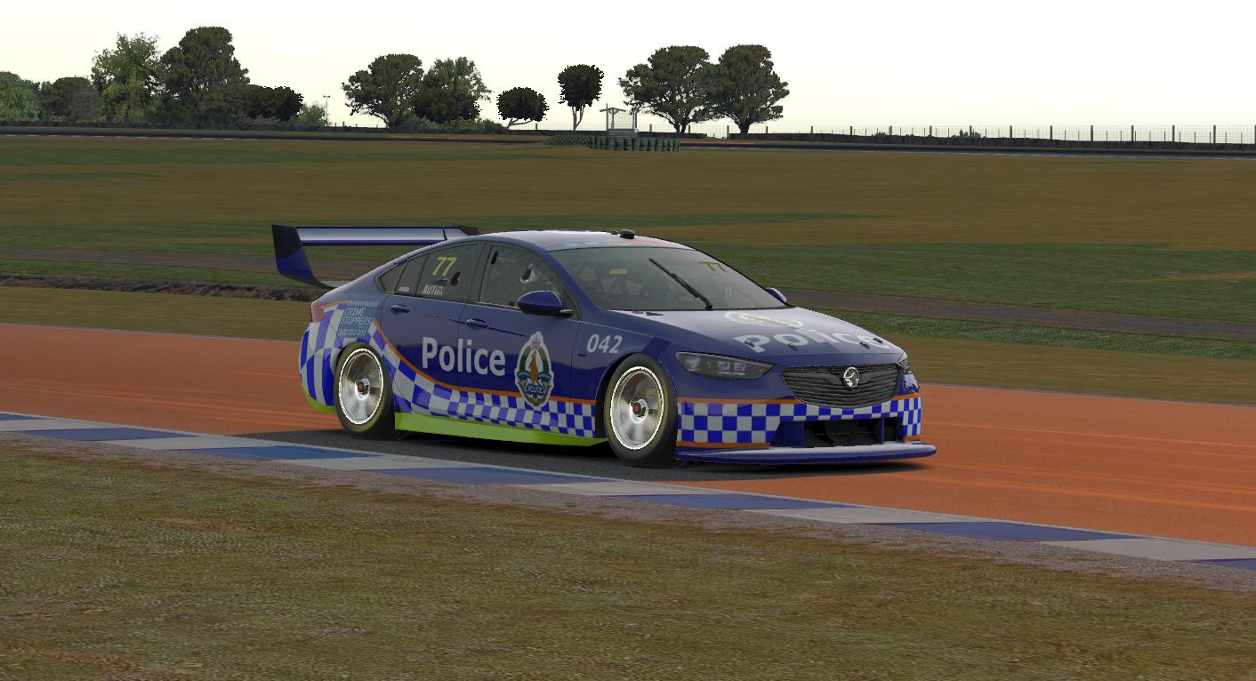 Northern Territory Police Pursuit Car by Tom Auton - Trading Paints