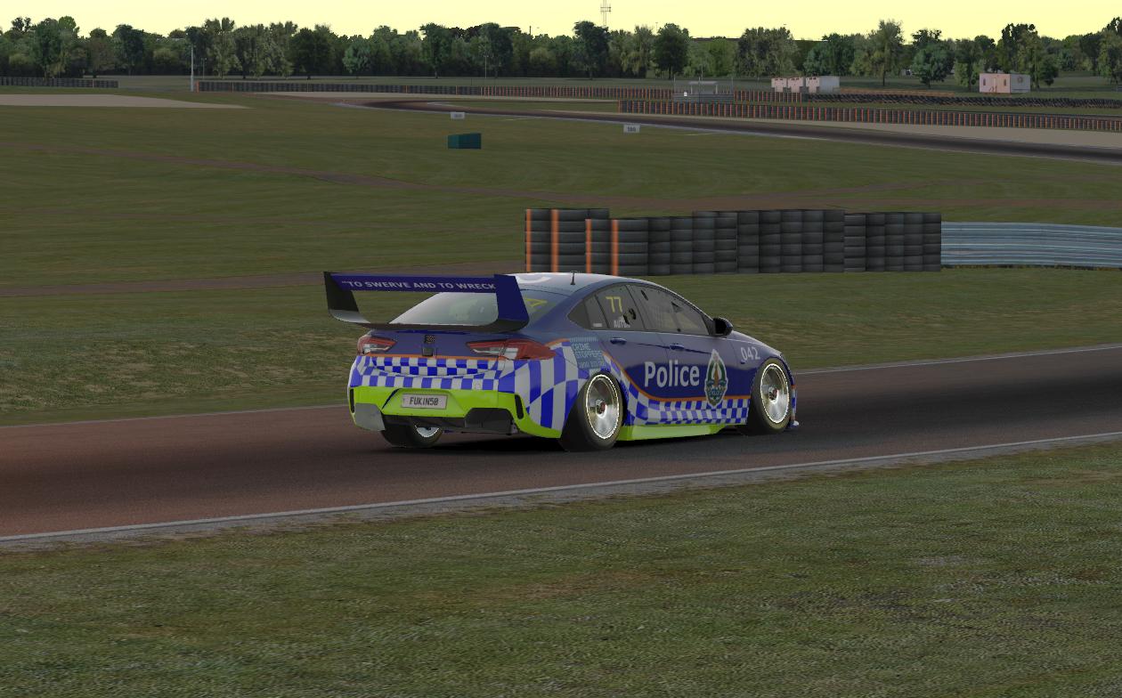 Northern Territory Police Pursuit Car by Tom Auton - Trading Paints