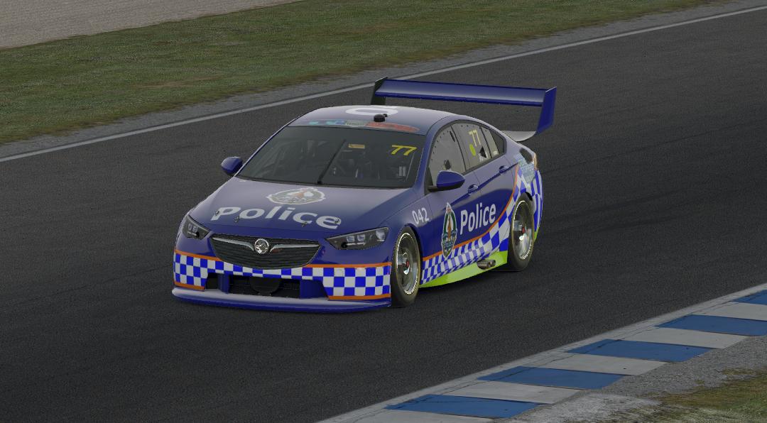 Northern Territory Police Pursuit Car by Tom Auton - Trading Paints