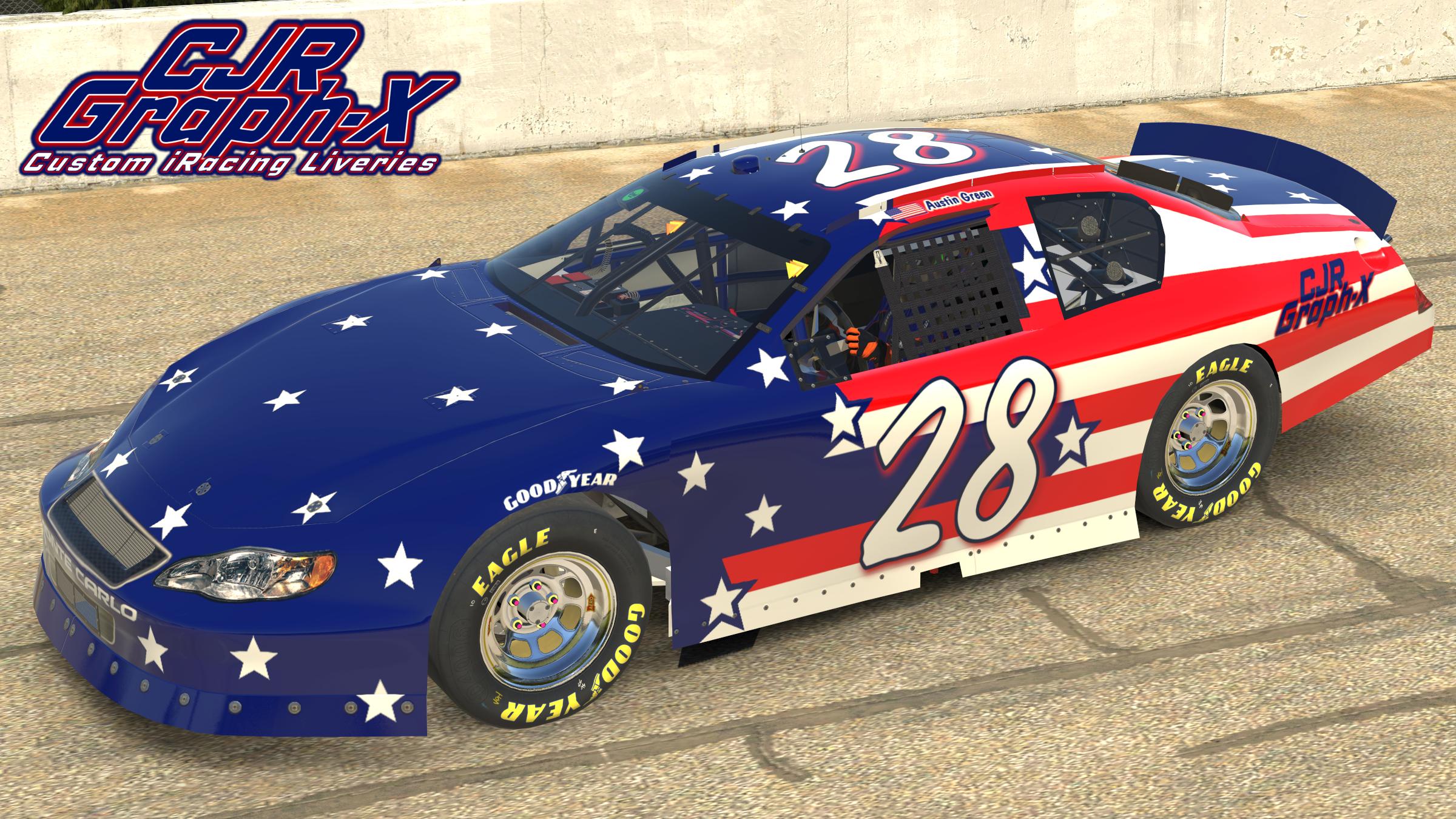Stars and Stripes ARCA Chevy (Custom Number) by Corey Rutherford ...