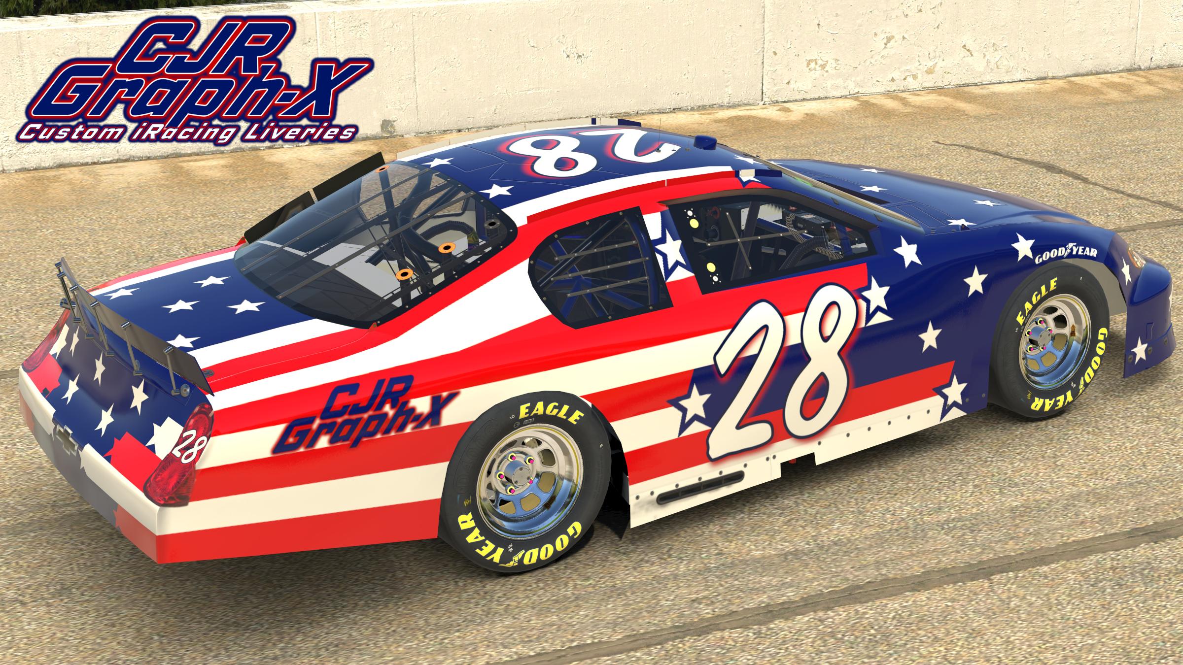 Stars and Stripes ARCA Chevy (Custom Number) by Corey Rutherford ...
