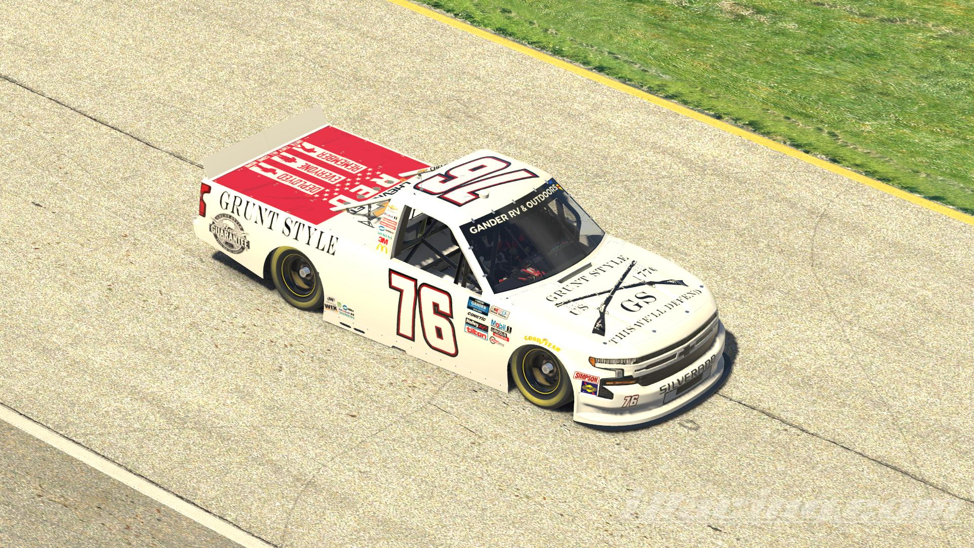 Grunt Style/RED Truck Chevy Silverado Truck-Fictional by Jared Audette ...