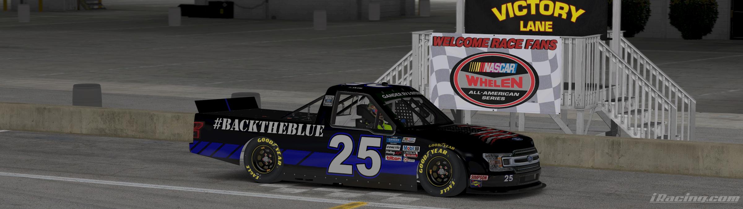 BACKTHE BLUE Ford F150 by Andy DeLay - Trading Paints