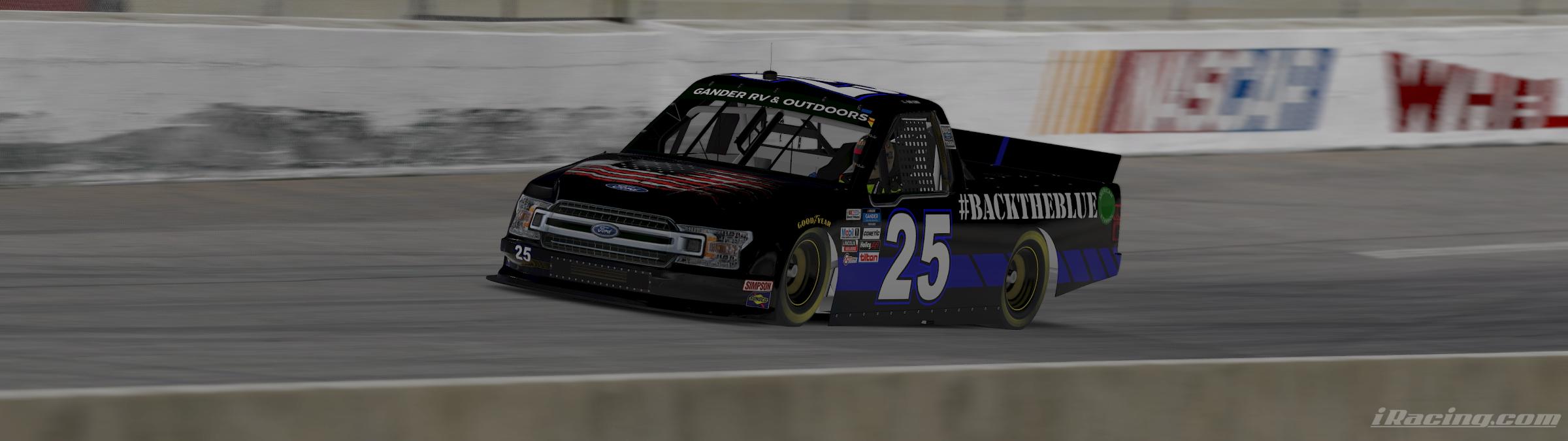 BACKTHE BLUE Ford F150 by Andy DeLay - Trading Paints