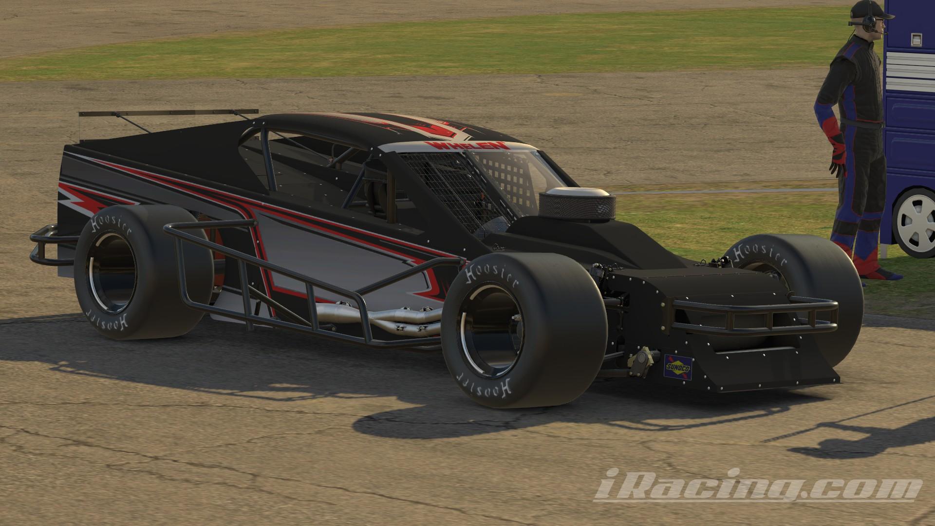 Craig Lutz 46 Blank (Matte Black) by Thomas Capuano - Trading Paints