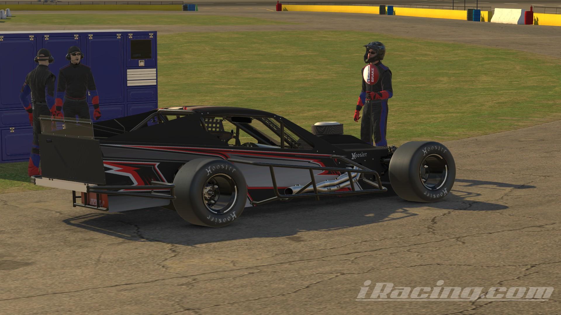 Craig Lutz 46 Blank (Matte Black) by Thomas Capuano - Trading Paints