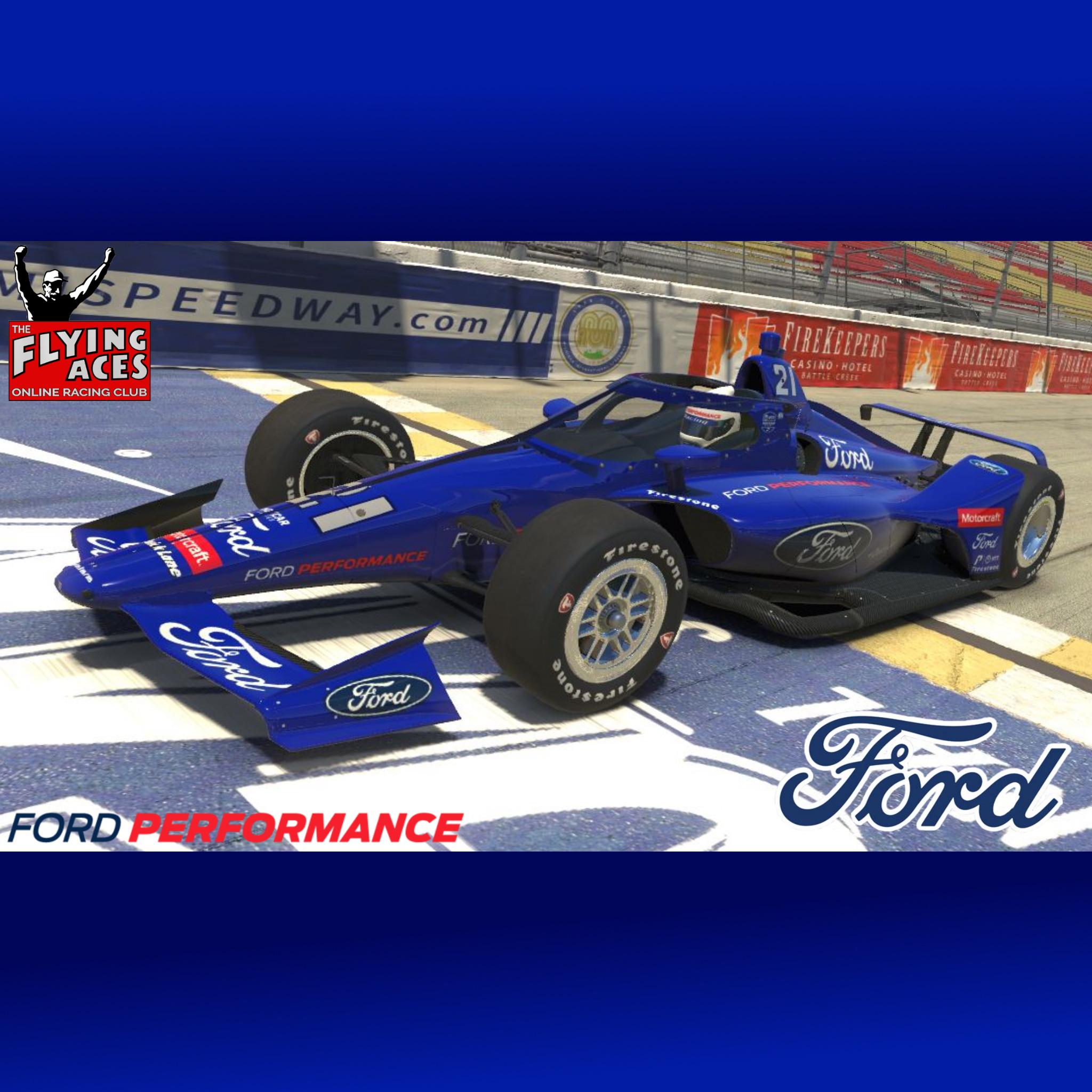 (No Numbers) Ford Performance: IndyCar by JW Salyers - Trading Paints