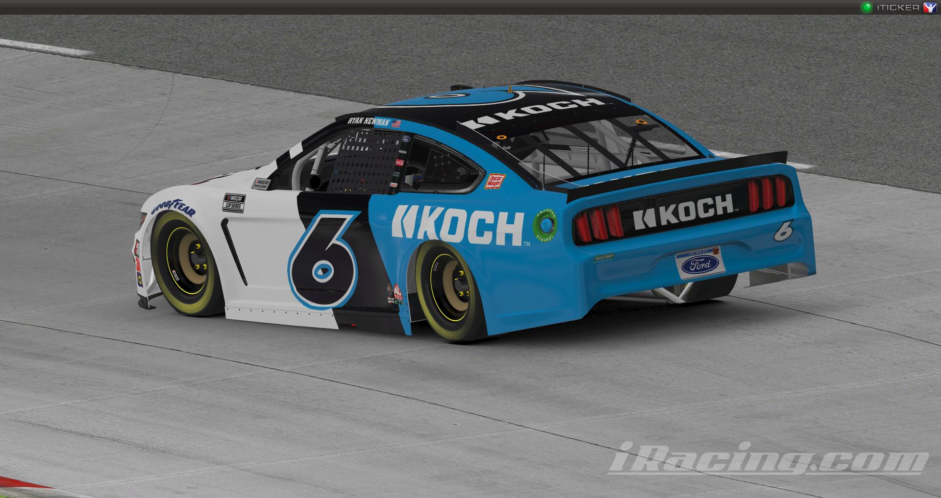 Ryan Newman #6 Koch V3 2020 NASCAR Cup Series by Ryan Broderick ...