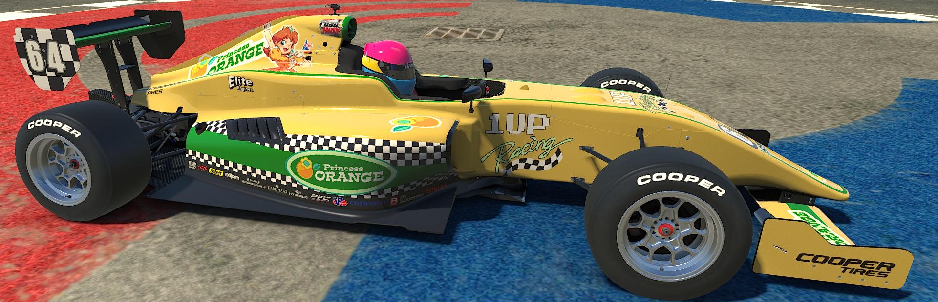 Daisy Princess Orange Indy Pro PM-18 by Brandon Dollar - Trading Paints