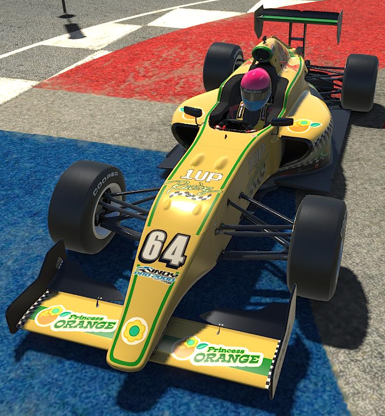 Daisy Princess Orange Indy Pro PM-18 by Brandon Dollar - Trading Paints