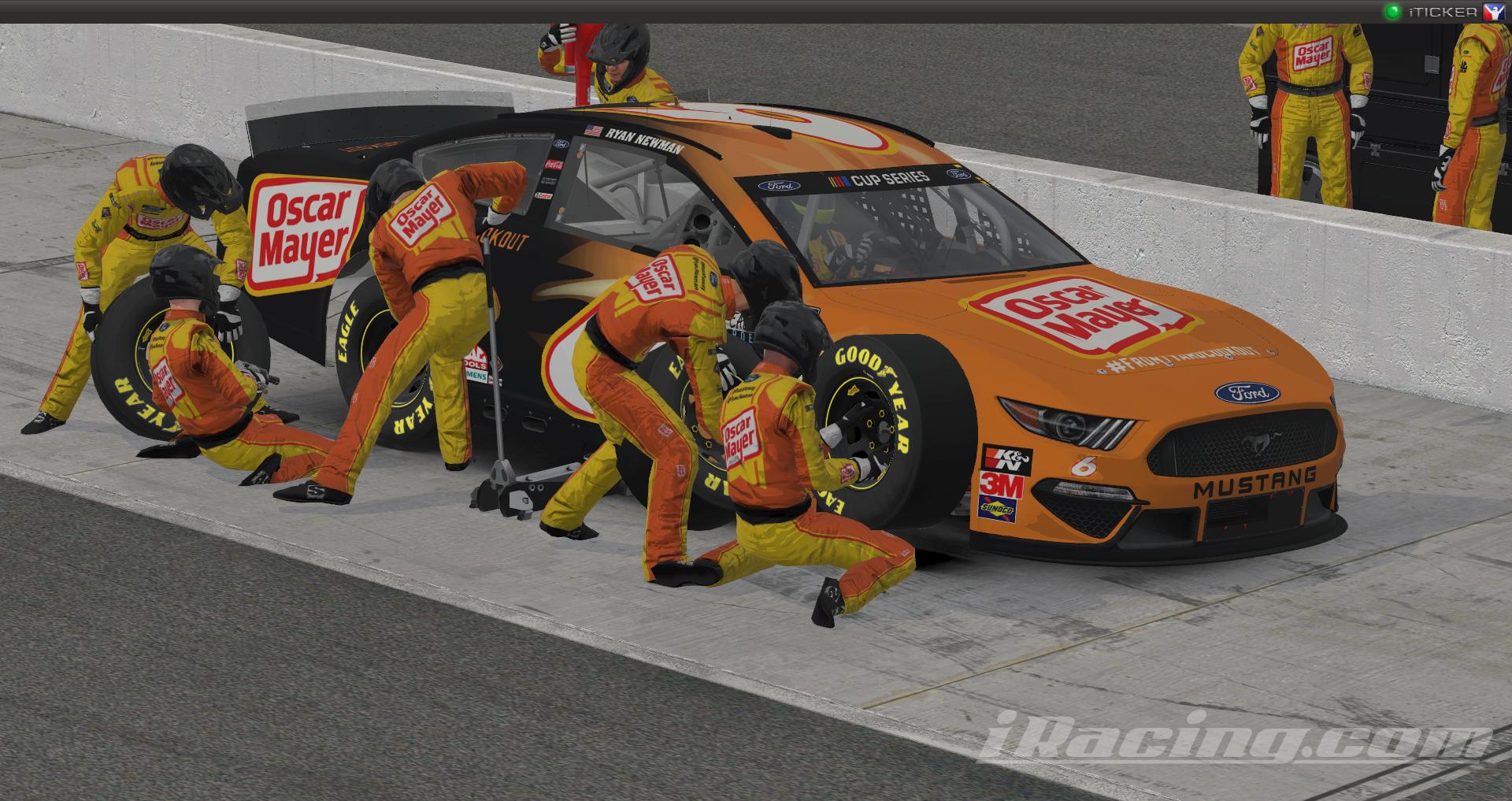 Ryan Newman #6 Oscar Mayer 2020 NASCAR Cup Series by Ryan Broderick ...