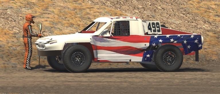 America - American Flag Scheme by Robert Coello - Trading Paints