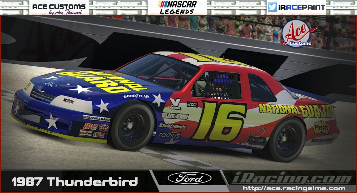 1987 Ford - National Guard ( Greg Biffle 2005 ) - American Flag Style ...