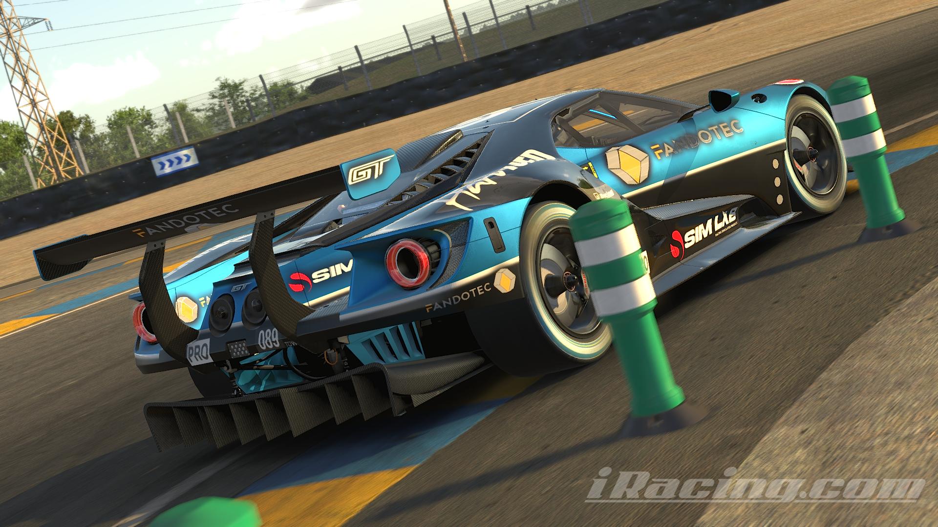Sim Racing Grid - Team Black - Ford GT by Andreas Wagner - Trading Paints
