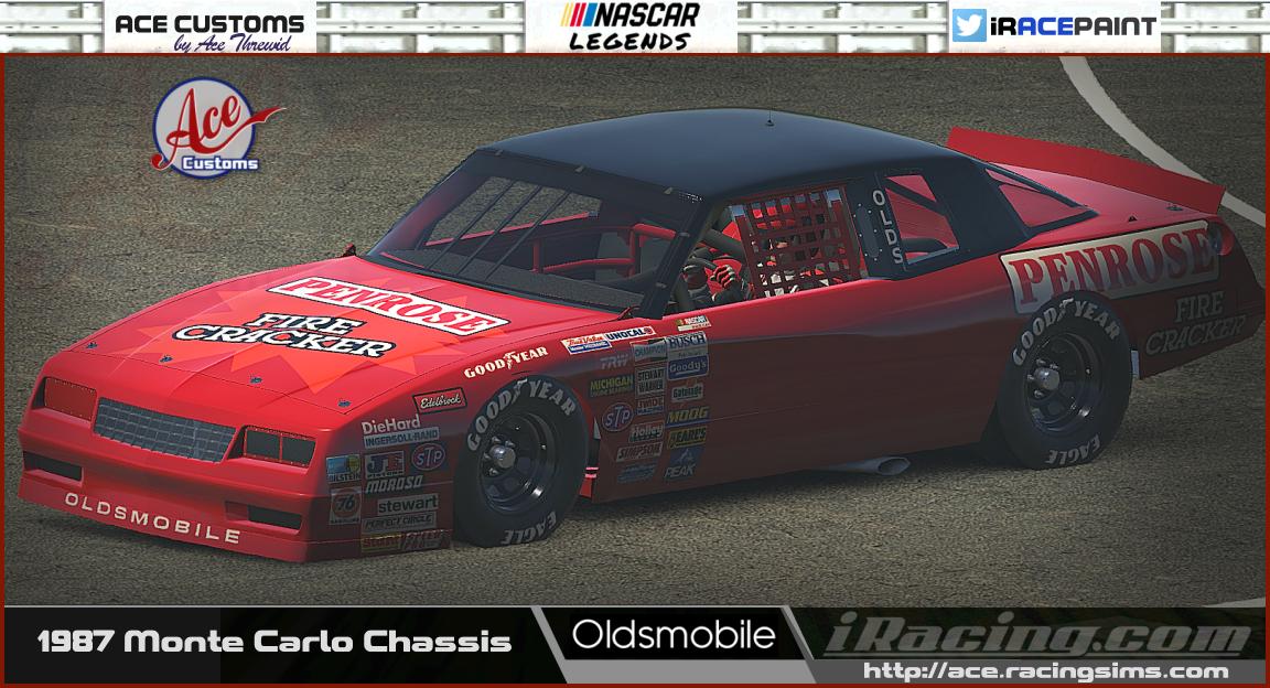 Penrose Fire Cracker Oldsmobile - Bobby Labonte - 1987 Chevy Chassis by ...