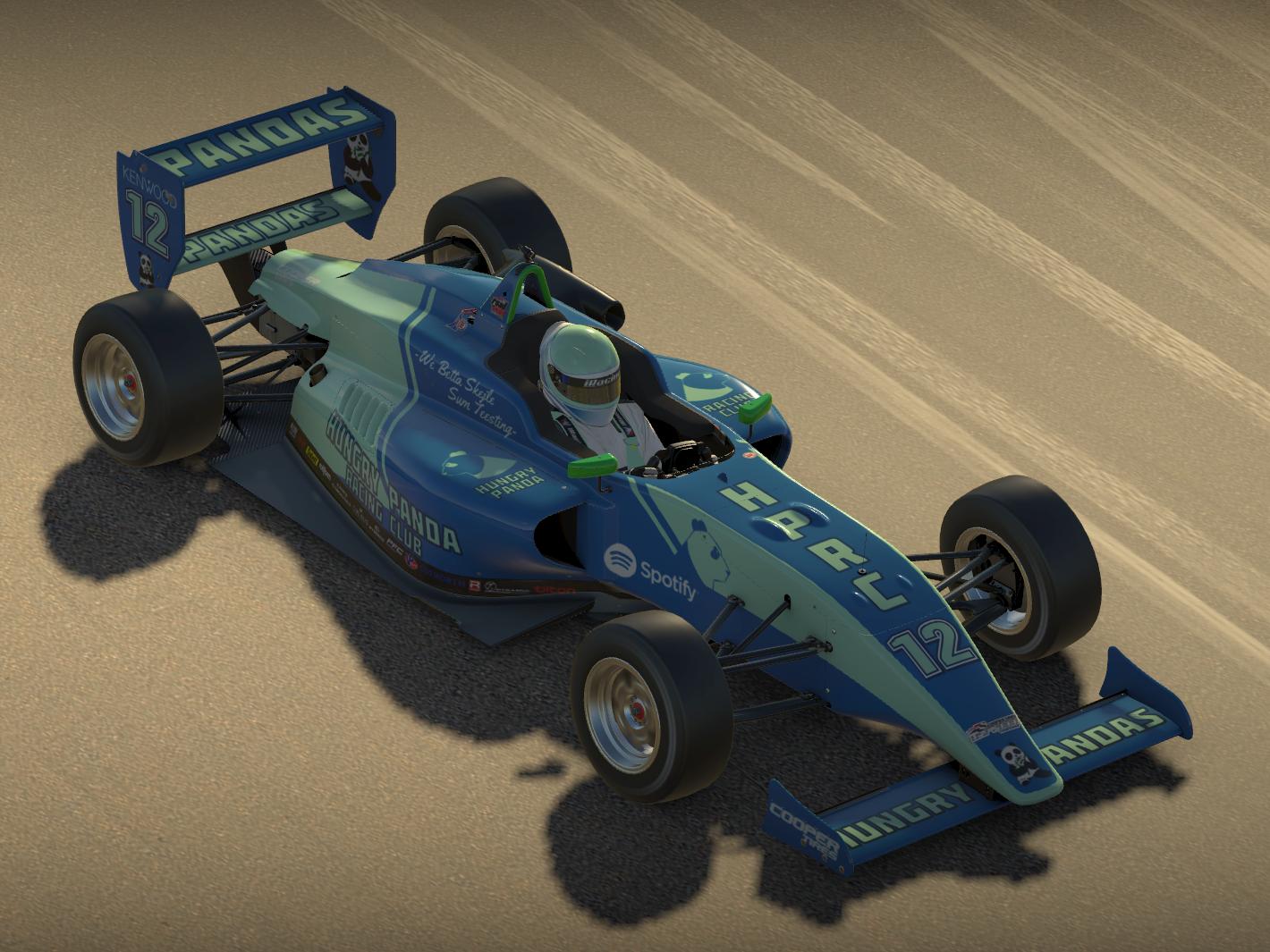 Hungry Panda Mint/Blu USF 2000 - E by Brent Bartholomew - Trading Paints