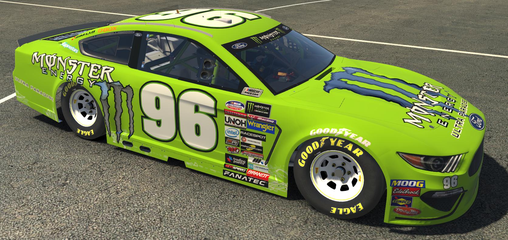 Monster Energy Ultra Paradise Mustang Gen 6 by Henry Proctor III ...