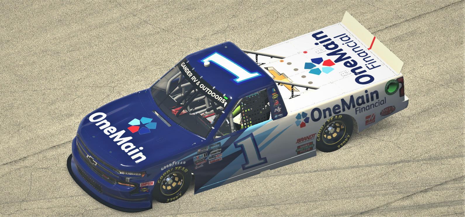 Elliott Sadlers 2016 Xfinity OneMain Financial Silverado. by Todd ...