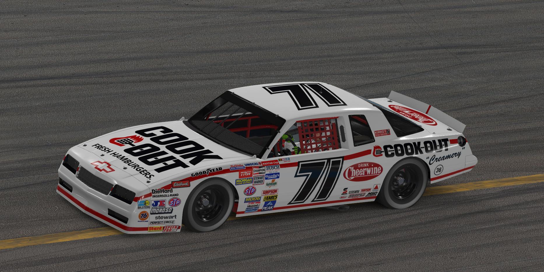 Cookout 1987 Monte Carlo by Rob Hruska - Trading Paints