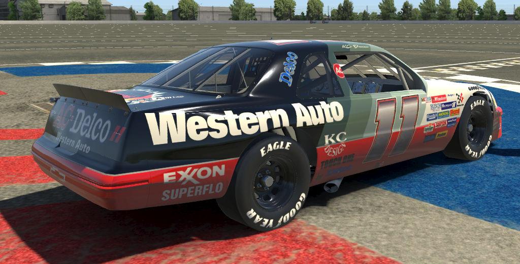 Waltrip Western Auto Lumina by KC Duncan - Trading Paints