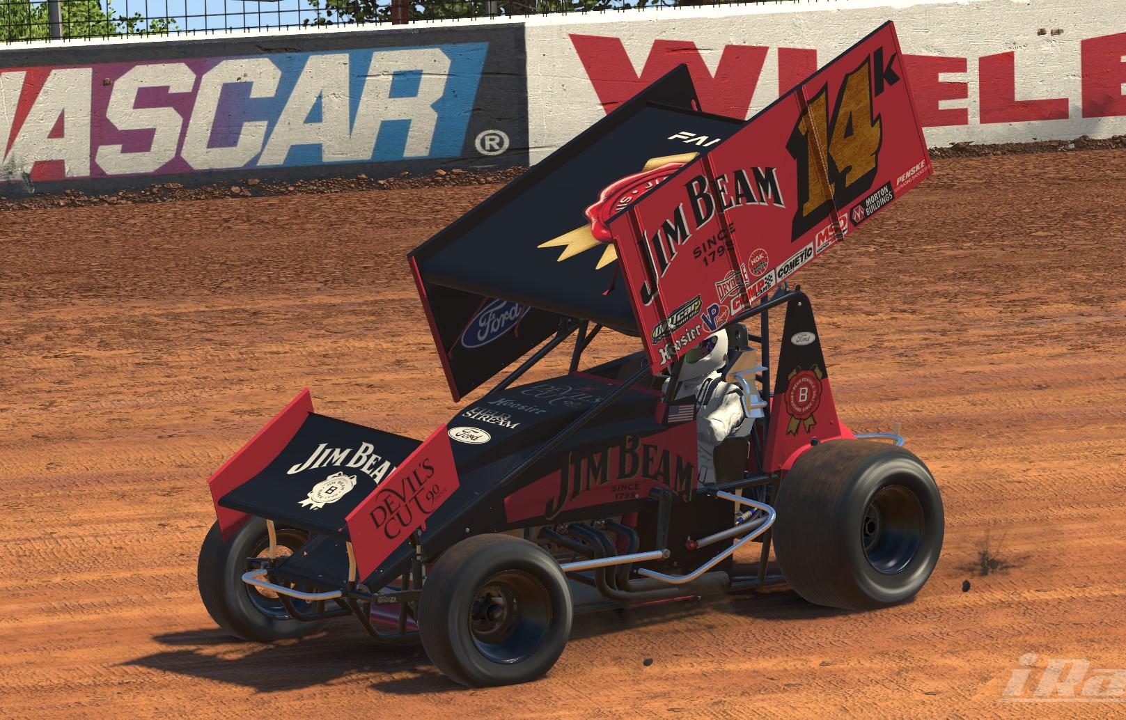 Custom Jim Beam Devils Cut | Dirt Sprint Car by Braxton K. - Trading Paints