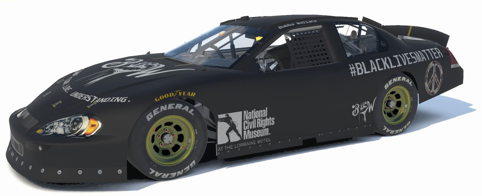 Black Lives Matter/Bubba Wallace ARCA Impala NO NUMBER by Bobby P ...