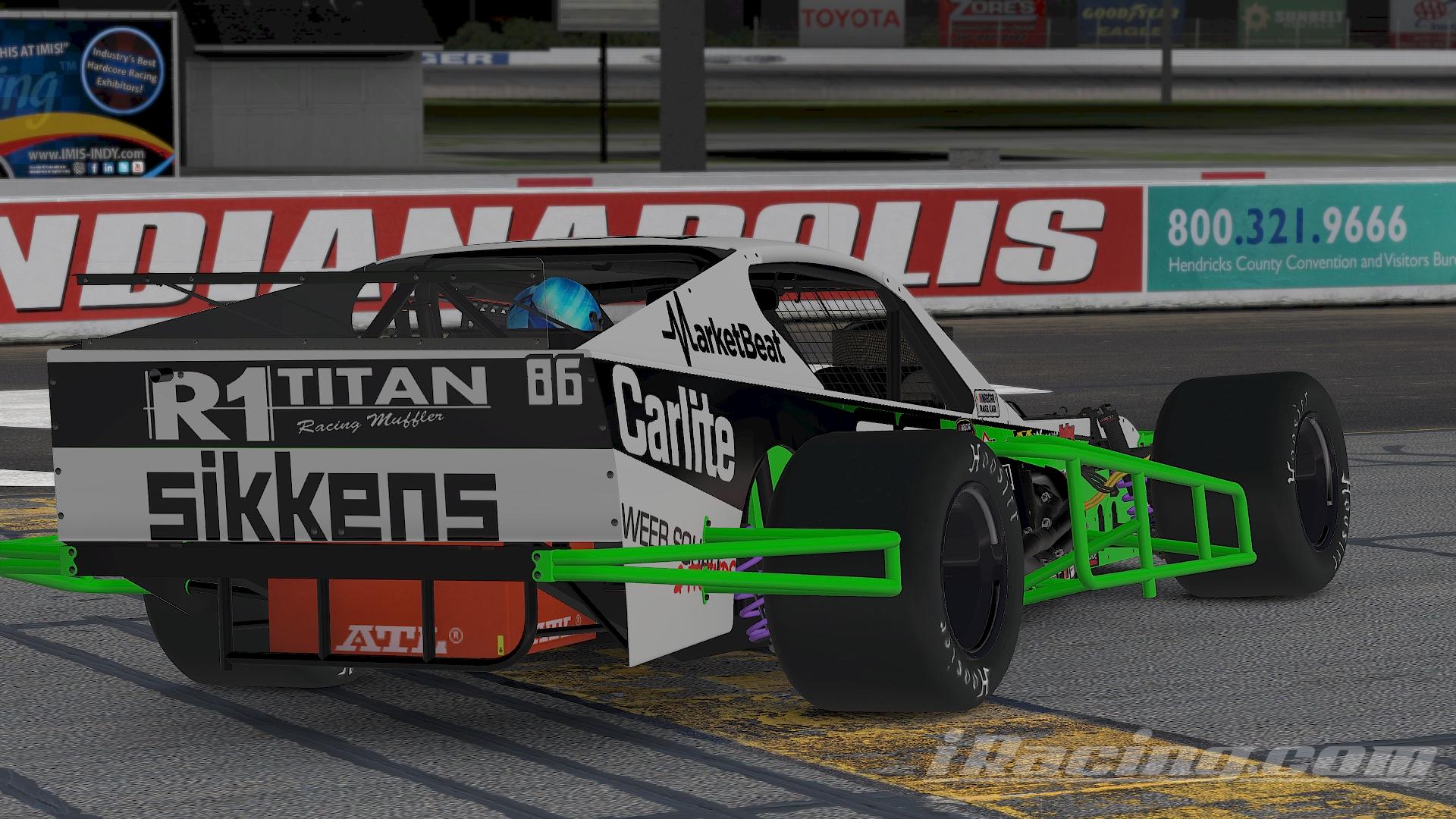 Black and Green Carlite Modified by Garrett Hess - Trading Paints