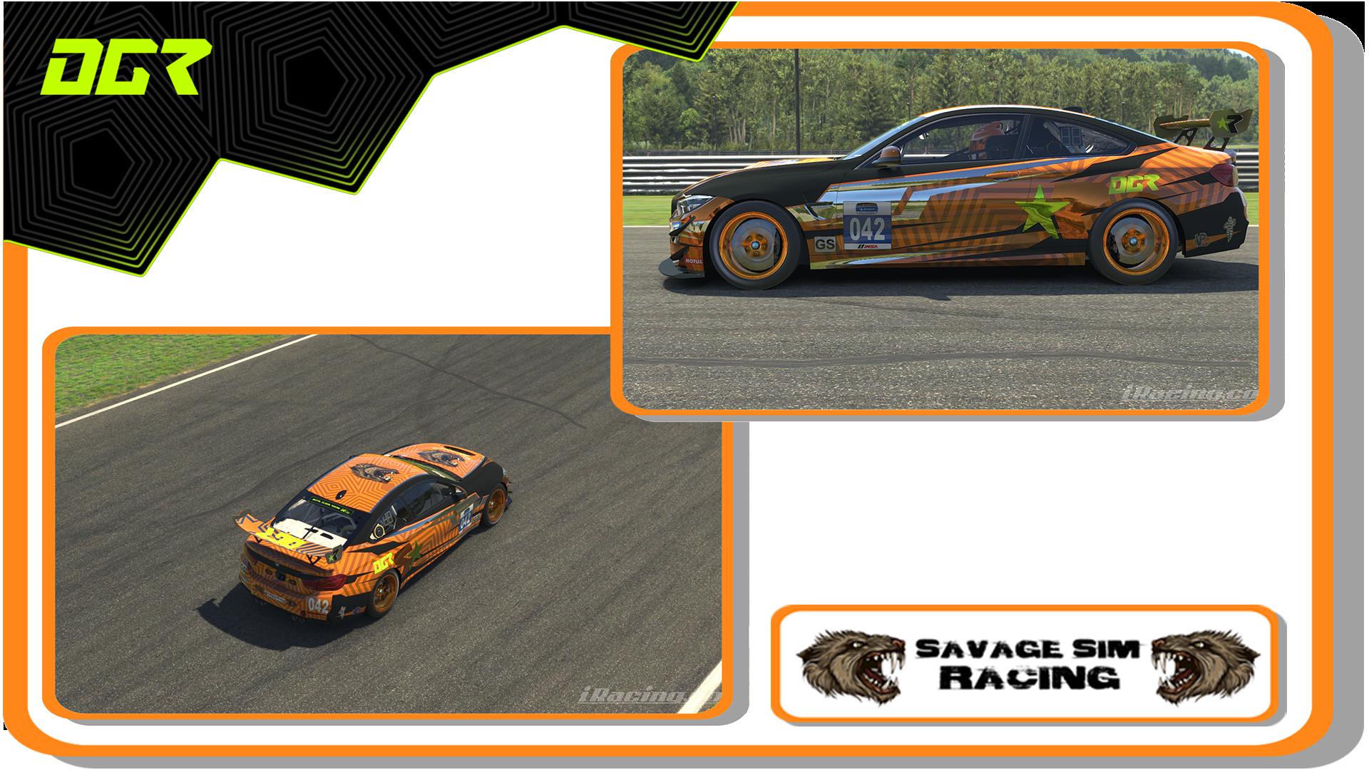 Savage Sim & Digital GLobal racing Mash up livery by Wayne Bennett ...