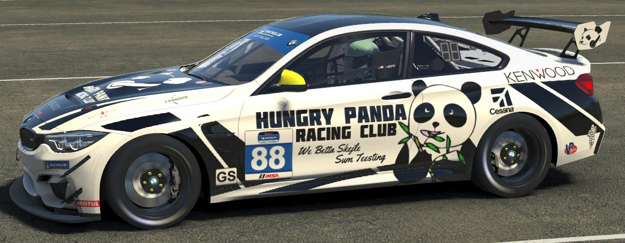 Hungry Panda BMW GT4 - E Special by Brent Bartholomew - Trading Paints