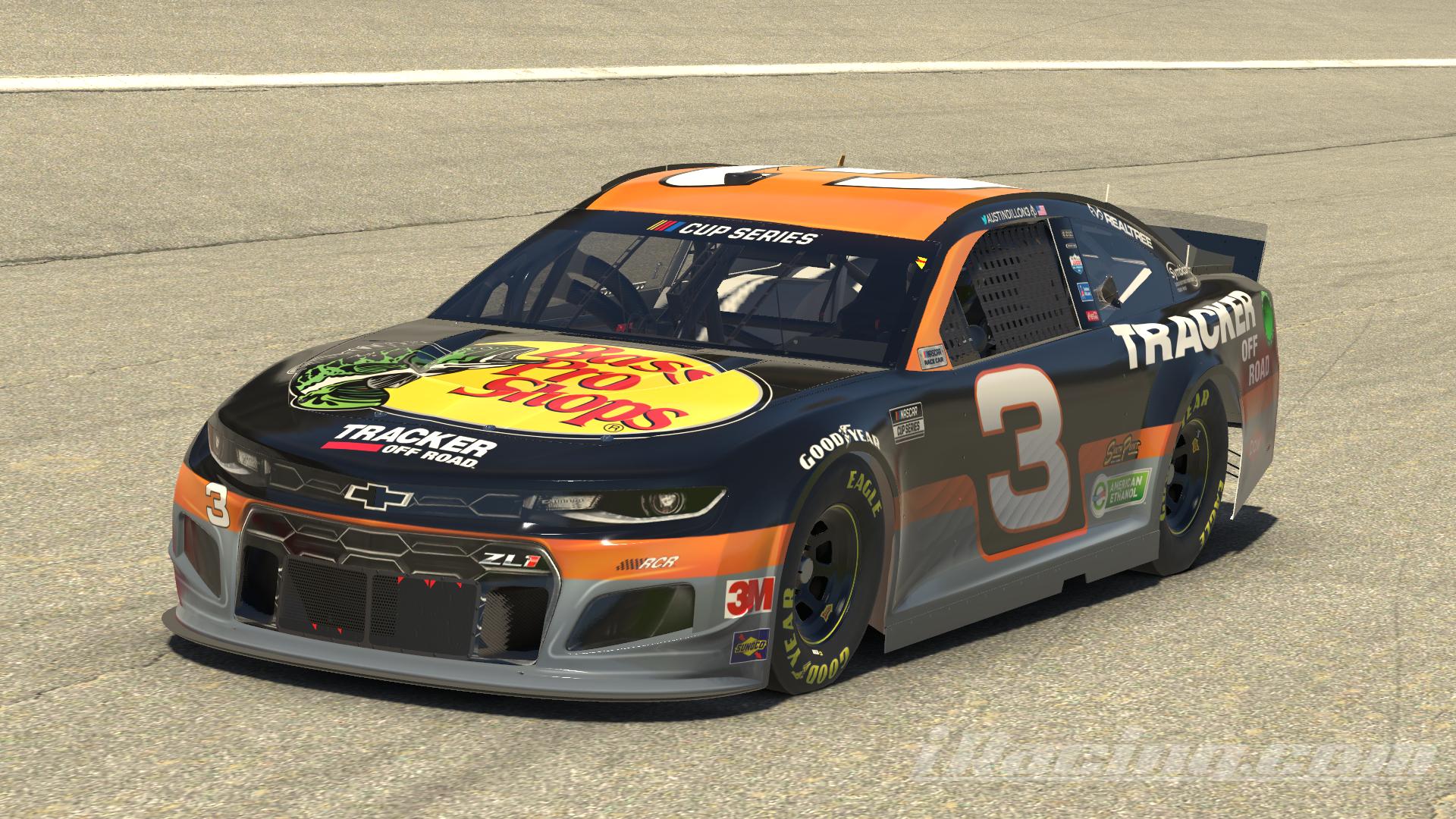 CUP #3 Austin Dillon Bass Pro Tracker Off Road 2020 (WithNumber) by Udo ...
