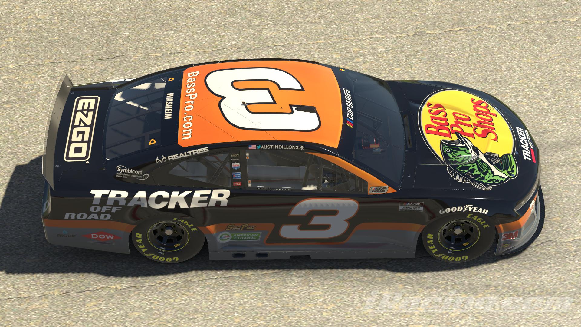 CUP #3 Austin Dillon Bass Pro Tracker Off Road 2020 (WithNumber) by Udo ...