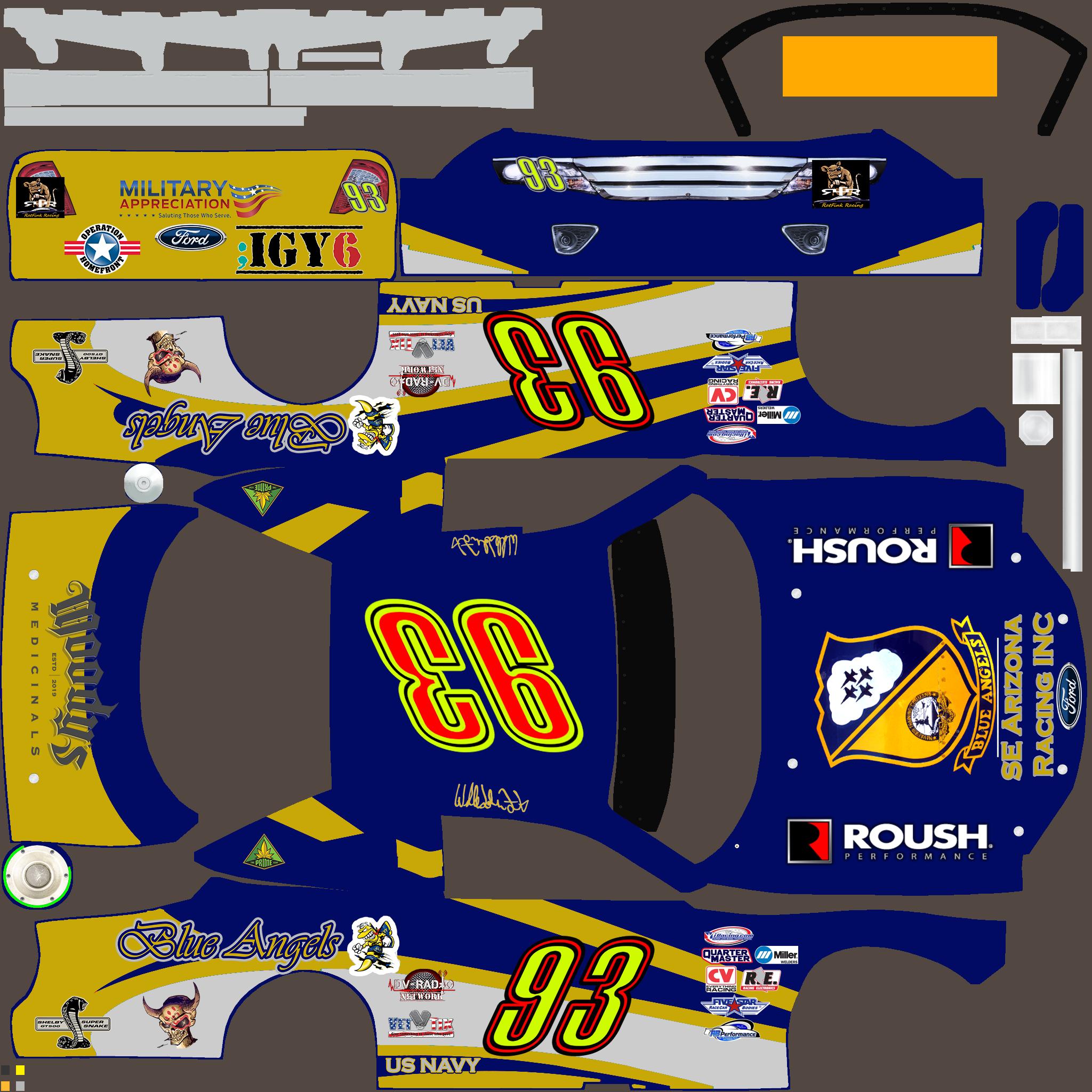 Super Late Modelblue#93 by William Fink - Trading Paints