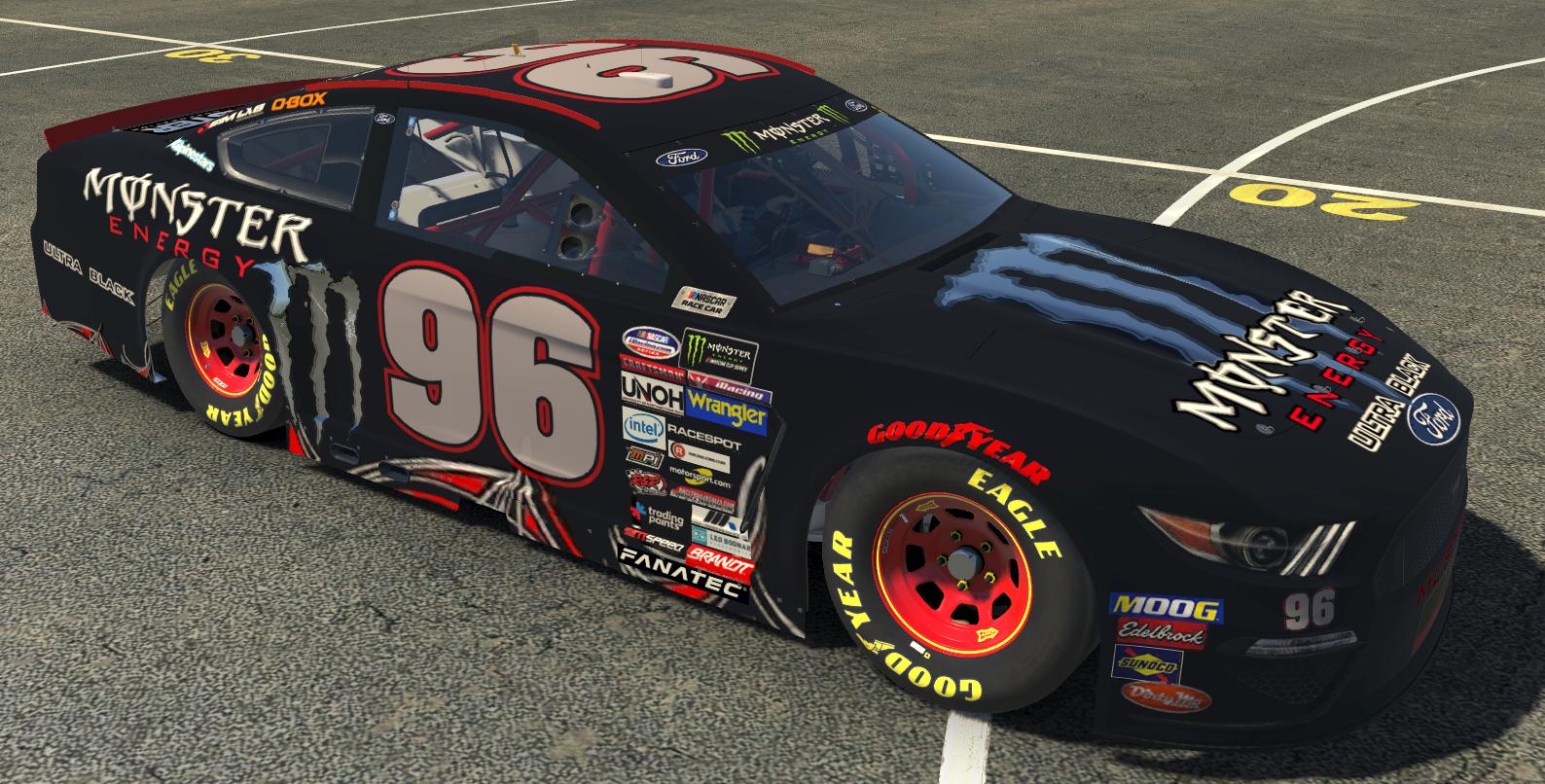 Monster Energy Ultra Black Mustang Gen 6 by Henry Proctor III - Trading ...